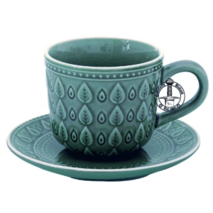 EASY LIFE DESIGN TAZZA DA TEA 300ml NATURAL ANTRACITE STONEWARE ...